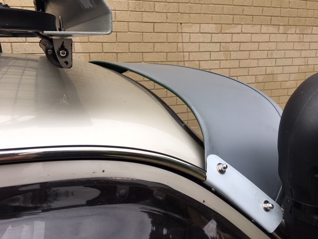 Nissan MQ-GQ Patrol 1980-1997 Solid Windscreen Sunvisor - Roof Rack World